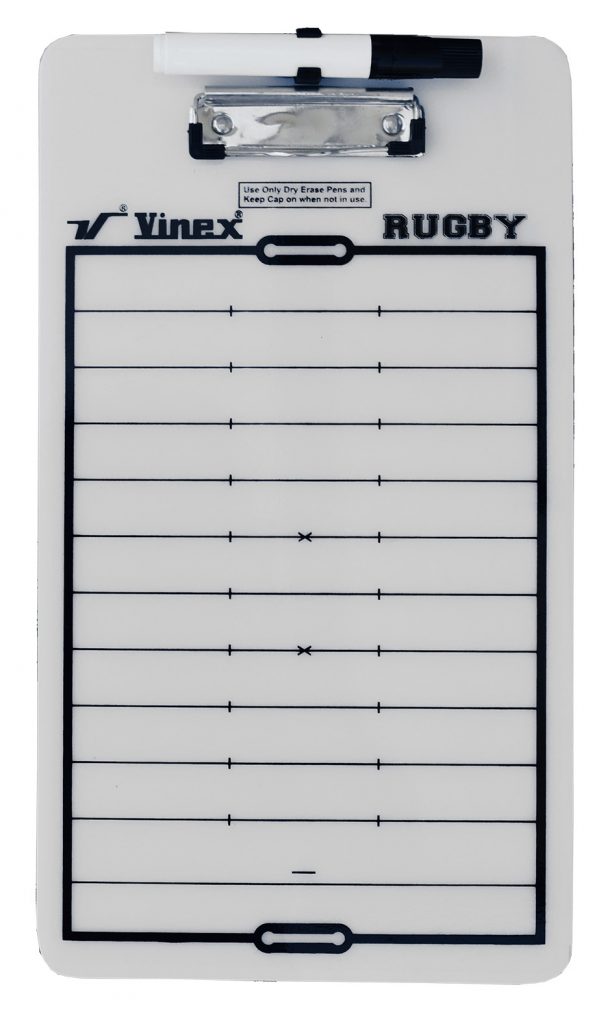 Rugby Coaching WhiteBoard-Includes 6 Markers | McCracken's