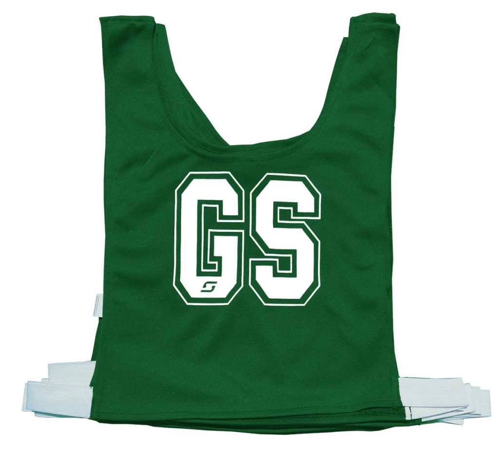 7 A-Side Stadium Elastic Netball Bib Set( Size: XS)-Bottle/White ...